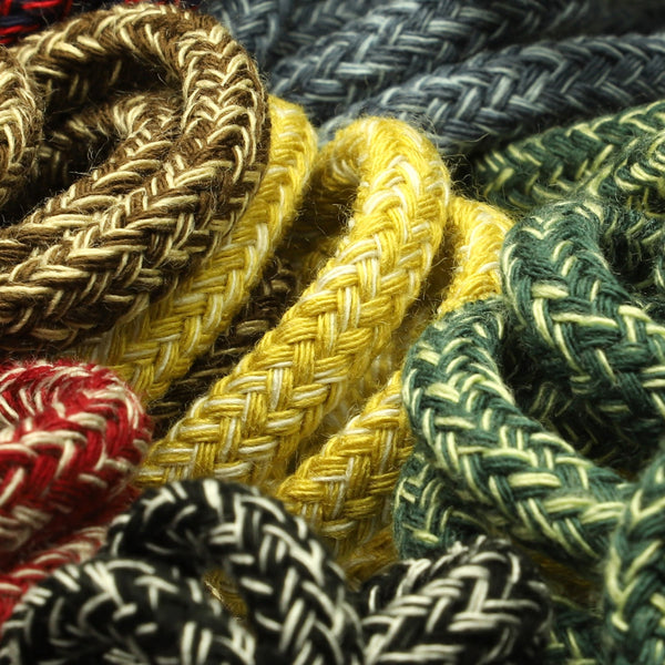 [Wholesale] Color Mix Spindle Cord approx.7mm (9/32") 50 Meters Roll ...